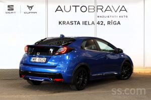 Blue Honda Civic 2016 in Riga, with an engine capacity of 1.80 L and mileage of 79 thousand km for 11990 €, photo 8 on AUTOMOTO.COM.LV