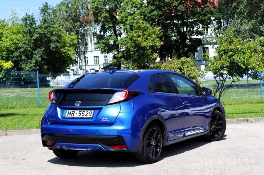 Blue Honda Civic 2016 in Riga, with an engine capacity of 1.80 L and mileage of 79 thousand km for 11990 €, photo 26 on AUTOMOTO.COM.LV
