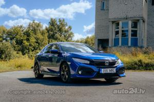 Blue Honda Civic 2017 in Tallinn, with an engine capacity of 1.50 L and mileage of 178 thousand km for 14700 €, photo 1 on AUTOMOTO.COM.LV
