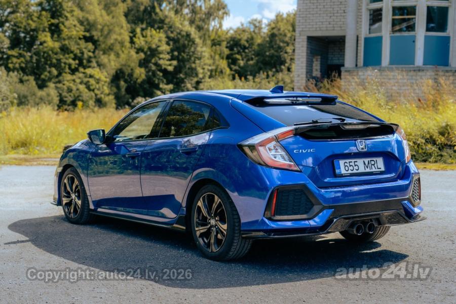 Zils Honda Civic 2017 Tallina, ar dzinēja tilpumu 1.50 L un nobraukumu 178 tūkst. km par 14700 €, foto 6 vietnē AUTOMOTO.COM.LV