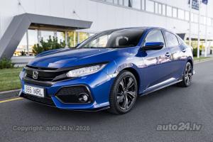 Blue Honda Civic 2017 in Tallinn, with an engine capacity of 1.50 L and mileage of 179 thousand km for 13990 €, photo  on AUTOMOTO.COM.LV