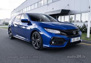 Blue Honda Civic 2017 in Tallinn, with an engine capacity of 1.50 L and mileage of 179 thousand km for 13990 €, photo 3 on AUTOMOTO.COM.LV