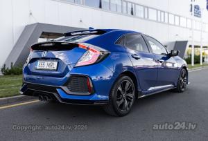 Blue Honda Civic 2017 in Tallinn, with an engine capacity of 1.50 L and mileage of 179 thousand km for 13990 €, photo 6 on AUTOMOTO.COM.LV
