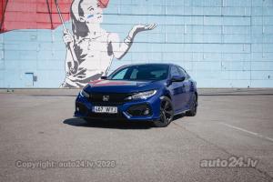 Zils Honda Civic 2018 Tallina, ar dzinēja tilpumu 1.50 L un nobraukumu 174 tūkst. km par 14999 €, foto  vietnē AUTOMOTO.COM.LV