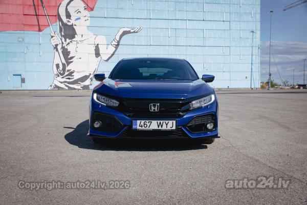 Blue Honda Civic 2018 in Tallinn, with an engine capacity of 1.50 L and mileage of 174 thousand km for 14999 €, photo 2 on AUTOMOTO.COM.LV