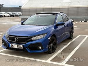 Blue Honda Civic 2018 in Tallinn, with an engine capacity of 1.00 L and mileage of 134 thousand km for 14900 €, photo 11 on AUTOMOTO.COM.LV