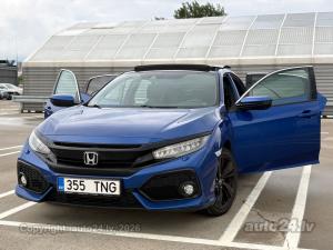 Blue Honda Civic 2018 in Tallinn, with an engine capacity of 1.00 L and mileage of 134 thousand km for 14900 €, photo 12 on AUTOMOTO.COM.LV