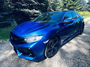 Blue Honda Civic 2018 in Tallinn, with an engine capacity of 1.00 L and mileage of 90 thousand km for 14500 €, photo 3 on AUTOMOTO.COM.LV