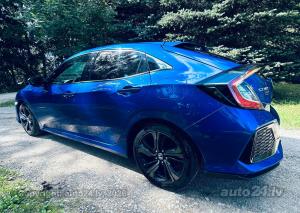 Blue Honda Civic 2018 in Tallinn, with an engine capacity of 1.00 L and mileage of 90 thousand km for 14500 €, photo 5 on AUTOMOTO.COM.LV