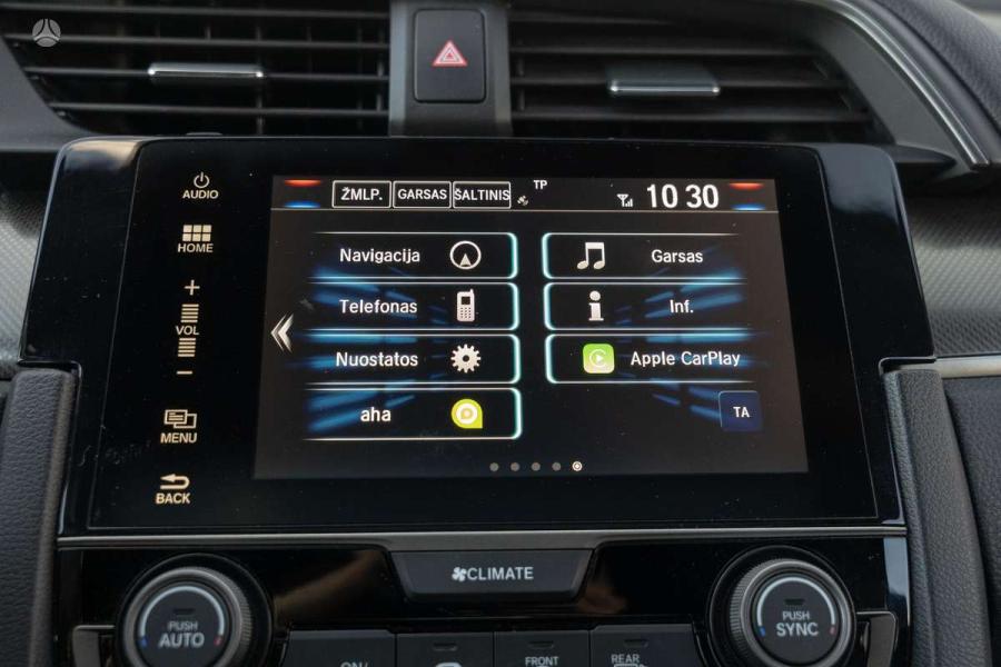 Синий Хонда Цивик 2018 в Вильнюс, объемом двигателя 0.99 л и пробегом 92 тыс. км за 10999 €, фото 25 на AUTOMOTO.COM.LV