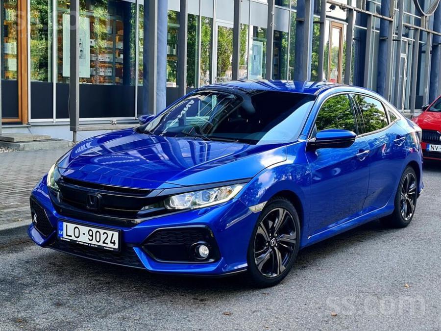 Zils Honda Civic 2018 Rīga, ar dzinēja tilpumu 1.00 L un nobraukumu 96 tūkst. km par 10500 €, foto 3 vietnē AUTOMOTO.COM.LV