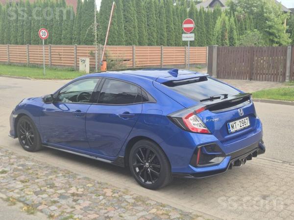 Zils Honda Civic 2020 Rīga, ar dzinēja tilpumu 1.50 L un nobraukumu 67 tūkst. km par 18500 €, foto 4 vietnē AUTOMOTO.COM.LV