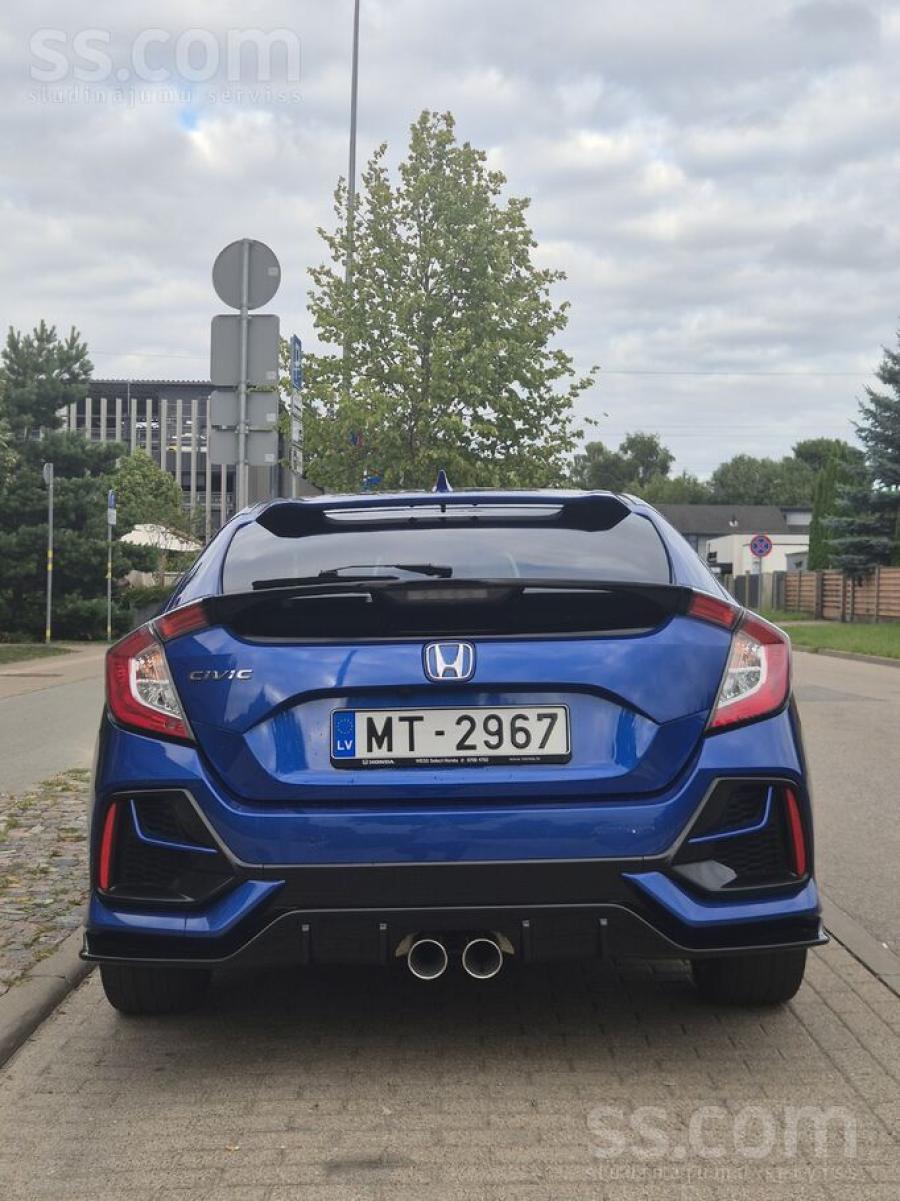 Zils Honda Civic 2020 Rīga, ar dzinēja tilpumu 1.50 L un nobraukumu 67 tūkst. km par 18500 €, foto 6 vietnē AUTOMOTO.COM.LV