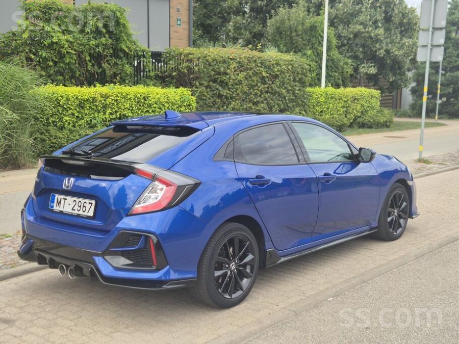 Zils Honda Civic 2020 Rīga, ar dzinēja tilpumu 1.50 L un nobraukumu 67 tūkst. km par 18500 €, foto 7 vietnē AUTOMOTO.COM.LV