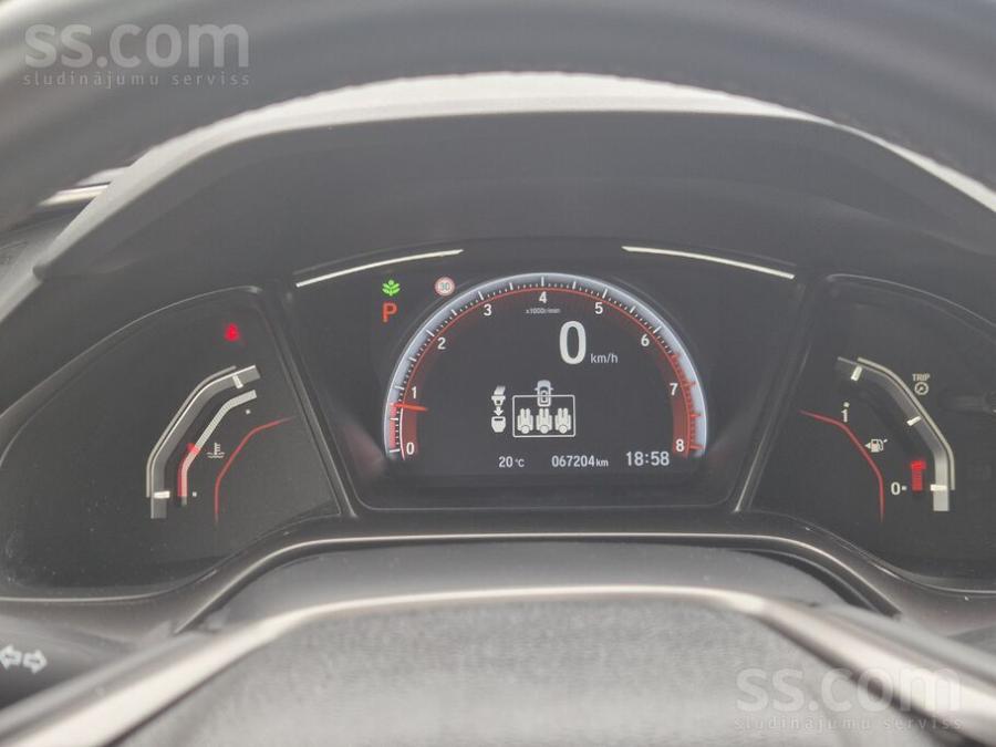 Zils Honda Civic 2020 Rīga, ar dzinēja tilpumu 1.50 L un nobraukumu 67 tūkst. km par 18500 €, foto 18 vietnē AUTOMOTO.COM.LV