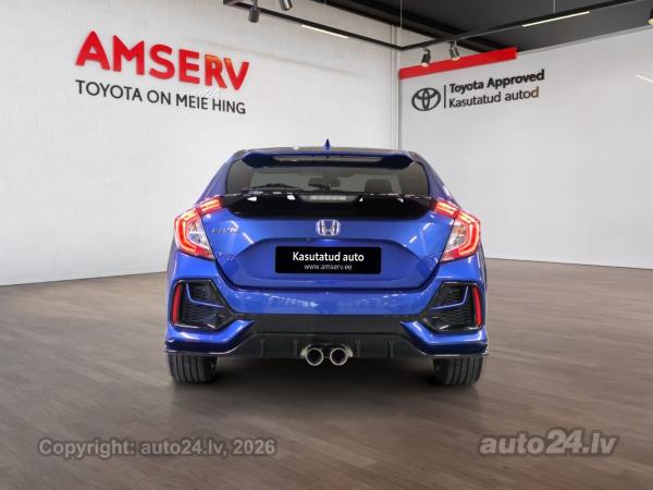 Blue Honda Civic 2021 in Tallinn, with an engine capacity of 1.50 L and mileage of 106 thousand km for 18990 €, photo 5 on AUTOMOTO.COM.LV