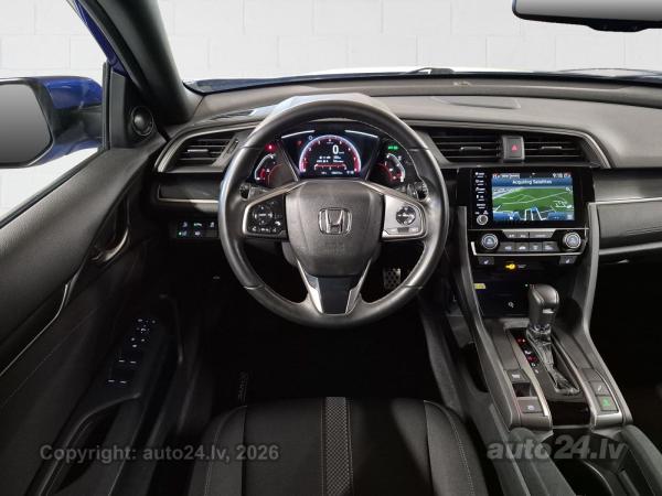 Blue Honda Civic 2021 in Tallinn, with an engine capacity of 1.50 L and mileage of 106 thousand km for 18990 €, photo 10 on AUTOMOTO.COM.LV