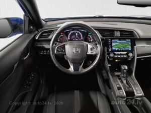 Blue Honda Civic 2021 in Tallinn, with an engine capacity of 1.50 L and mileage of 106 thousand km for 18990 €, photo 10 on AUTOMOTO.COM.LV