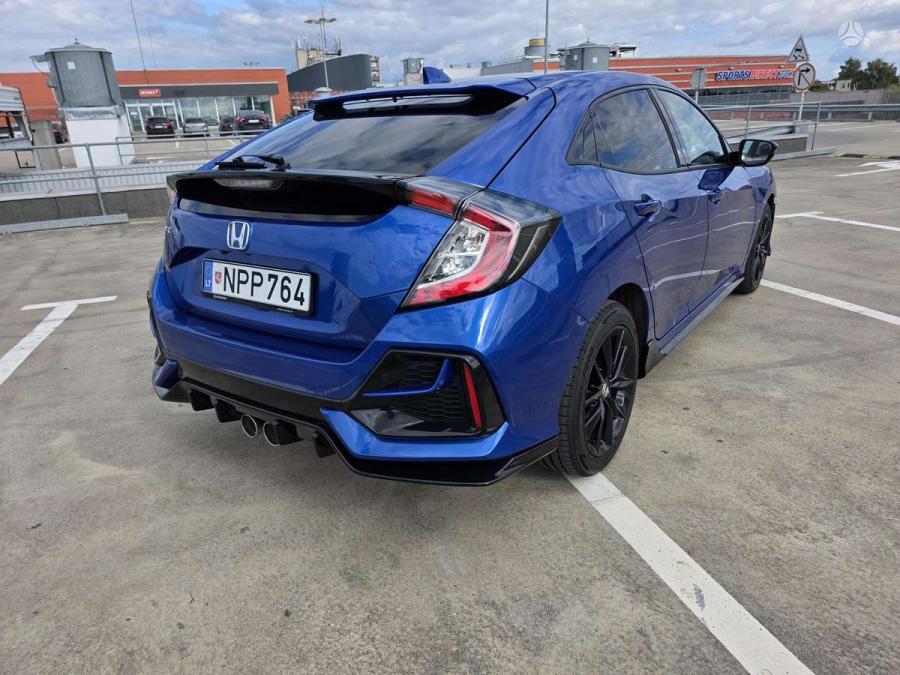 Zils Honda Civic 2021 Šauļi, ar dzinēja tilpumu 1.50 L un nobraukumu 64 tūkst. km par 18990 €, foto 6 vietnē AUTOMOTO.COM.LV