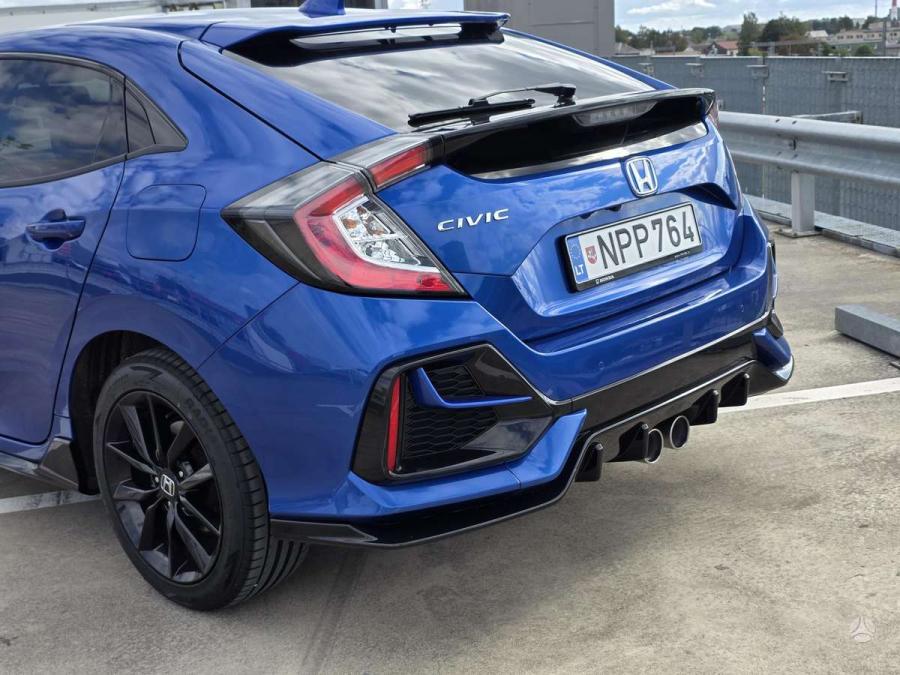 Zils Honda Civic 2021 Šauļi, ar dzinēja tilpumu 1.50 L un nobraukumu 64 tūkst. km par 18990 €, foto 13 vietnē AUTOMOTO.COM.LV