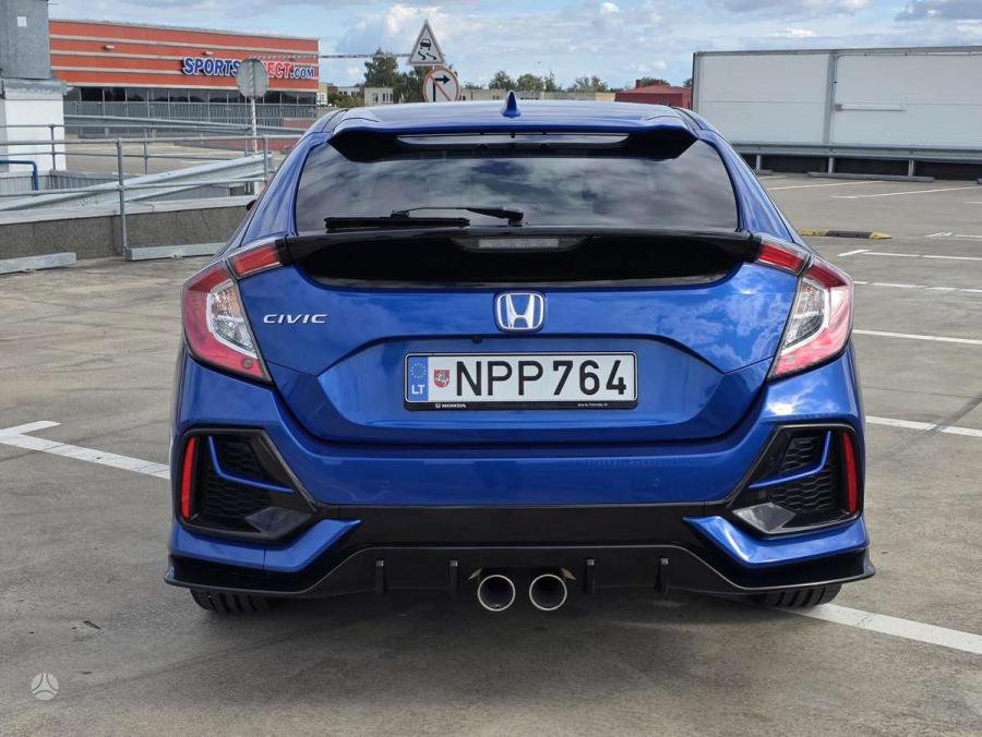 Zils Honda Civic 2021 Šauļi, ar dzinēja tilpumu 1.50 L un nobraukumu 64 tūkst. km par 18990 €, foto 15 vietnē AUTOMOTO.COM.LV