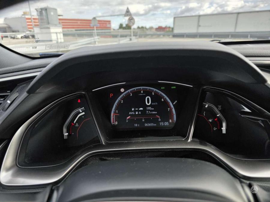 Zils Honda Civic 2021 Šauļi, ar dzinēja tilpumu 1.50 L un nobraukumu 64 tūkst. km par 18990 €, foto 34 vietnē AUTOMOTO.COM.LV