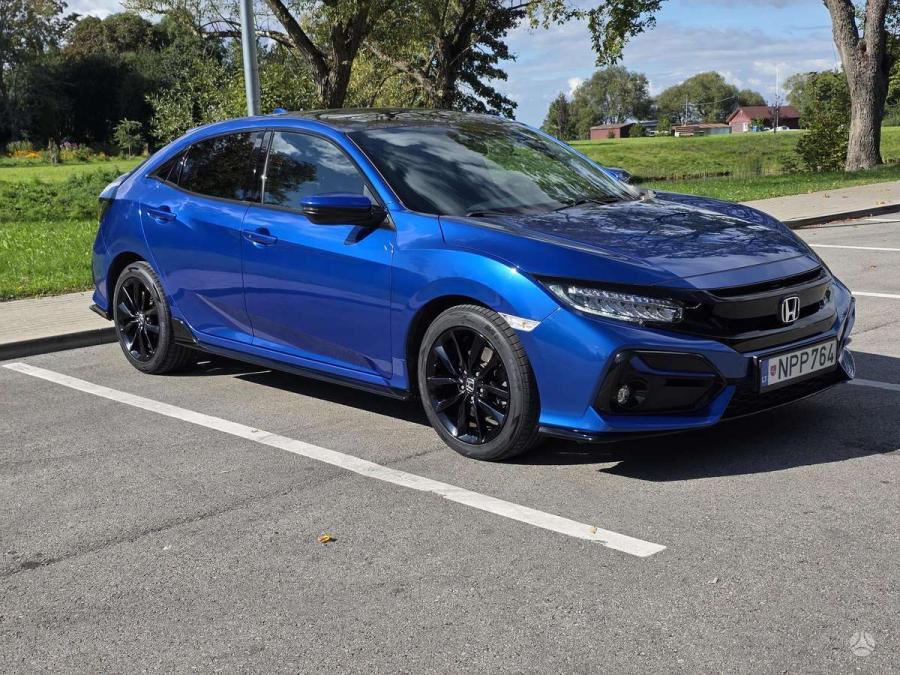 Zils Honda Civic 2021 Šauļi, ar dzinēja tilpumu 1.50 L un nobraukumu 64 tūkst. km par 18990 €, foto 57 vietnē AUTOMOTO.COM.LV