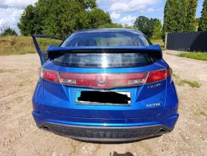 Blue Honda Civic 2023 in Taurage, with an engine capacity of 2.20 L and mileage of 279 thousand km for 950 €, photo 3 on AUTOMOTO.COM.LV