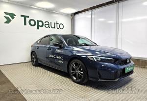 Zils Honda Civic 2026 Tallina, ar dzinēja tilpumu 2.00 L un nobraukumu 0 tūkst. km par 35990 €, foto  vietnē AUTOMOTO.COM.LV