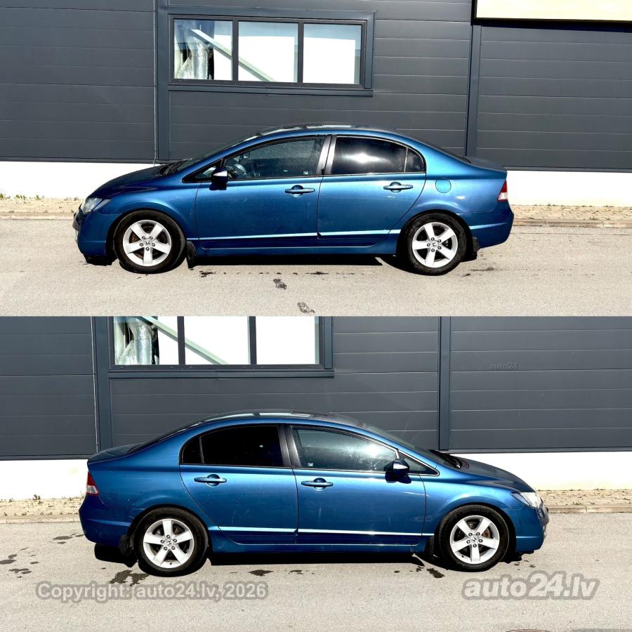 Blue Honda Civic 2008 in Tallinn, with an engine capacity of 1.80 L and mileage of 275 thousand km for 2299 €, photo 6 on AUTOMOTO.COM.LV