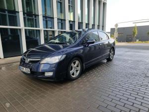 Blue Honda Civic 2008 in Vilnius, with an engine capacity of 1.80 L and mileage of 189 thousand km for 1650 €, photo  on AUTOMOTO.COM.LV