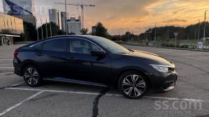 Blue Honda Civic 2016 in Riga, with an engine capacity of 1.50 L and mileage of 203 thousand km for 13900 €, photo 6 on AUTOMOTO.COM.LV