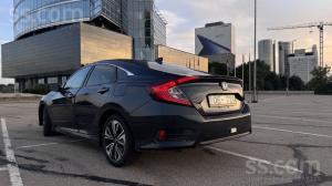 Blue Honda Civic 2016 in Riga, with an engine capacity of 1.50 L and mileage of 203 thousand km for 13900 €, photo 7 on AUTOMOTO.COM.LV