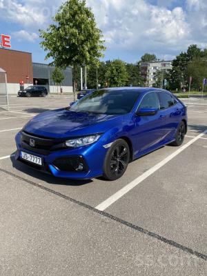 Zils Honda Civic 2017 Rīga, ar dzinēja tilpumu 1.00 L un nobraukumu 118 tūkst. km par 12500 €, foto 3 vietnē AUTOMOTO.COM.LV