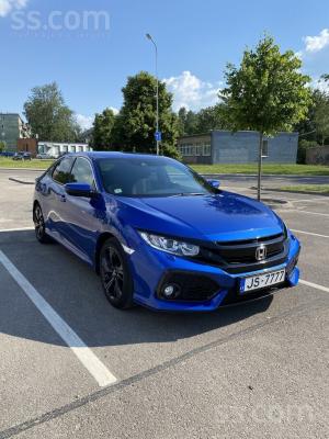 Zils Honda Civic 2017 Rīga, ar dzinēja tilpumu 1.00 L un nobraukumu 118 tūkst. km par 12500 €, foto 4 vietnē AUTOMOTO.COM.LV