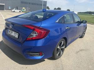 Zils Honda Civic 2018 Šauļi, ar dzinēja tilpumu 1.50 L un nobraukumu 77 tūkst. km par 13400 €, foto 5 vietnē AUTOMOTO.COM.LV