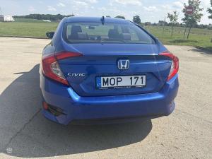 Zils Honda Civic 2018 Šauļi, ar dzinēja tilpumu 1.50 L un nobraukumu 77 tūkst. km par 13400 €, foto 6 vietnē AUTOMOTO.COM.LV