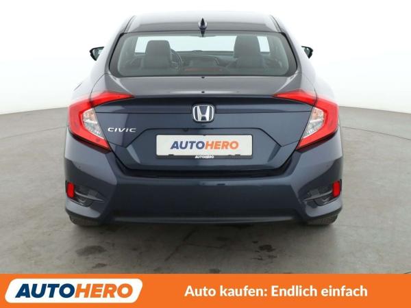 Blue Honda Civic 2019 in Kaunas, with an engine capacity of 1.50 L and mileage of 73 thousand km for 22122 €, photo 5 on AUTOMOTO.COM.LV