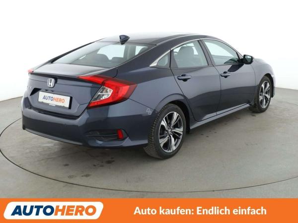 Blue Honda Civic 2019 in Kaunas, with an engine capacity of 1.50 L and mileage of 73 thousand km for 22122 €, photo 6 on AUTOMOTO.COM.LV