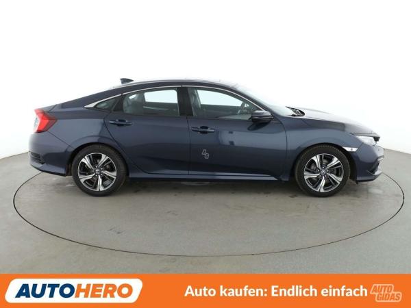 Blue Honda Civic 2019 in Kaunas, with an engine capacity of 1.50 L and mileage of 73 thousand km for 22122 €, photo 7 on AUTOMOTO.COM.LV