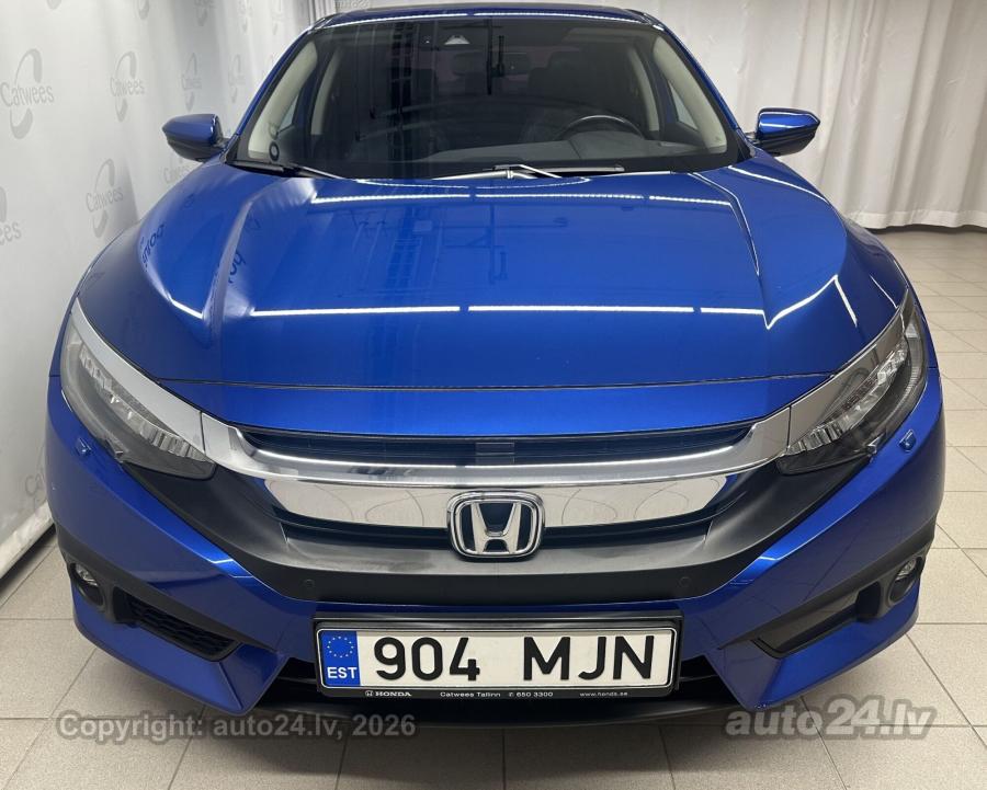 Синий Хонда Цивик 2019 в Таллин, объемом двигателя 1.50 л и пробегом 80 тыс. км за 17400 €, фото 3 на AUTOMOTO.COM.LV