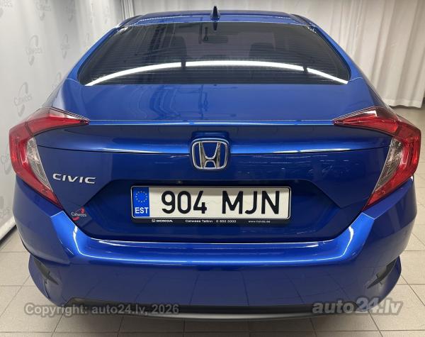 Blue Honda Civic 2019 in Tallinn, with an engine capacity of 1.50 L and mileage of 80 thousand km for 17400 €, photo 5 on AUTOMOTO.COM.LV