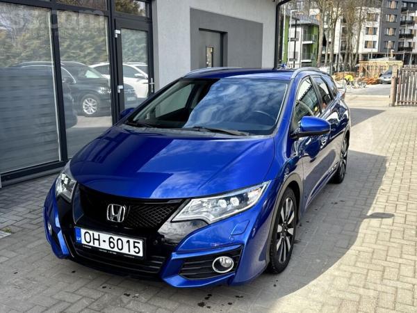 Zils Honda Civic 2015 Rīga, ar dzinēja tilpumu 1.80 L un nobraukumu 170 tūkst. km par 9500 €, foto 1 vietnē AUTOMOTO.COM.LV