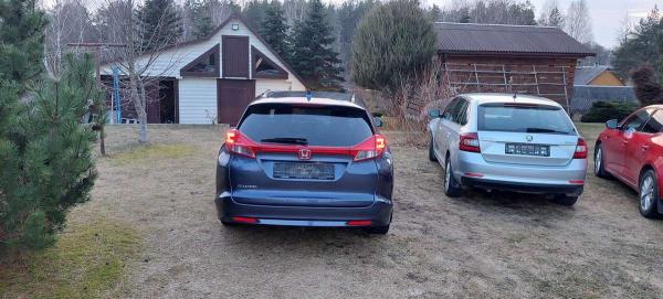 Blue Honda Civic 2015 in Trakai, with an engine capacity of 1.80 L and mileage of 151 thousand km for 5490 €, photo 7 on AUTOMOTO.COM.LV