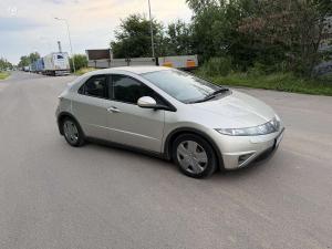 Brown Honda Civic 2007 in Vilnius, with an engine capacity of 1.80 L and mileage of 236 thousand km for 620 €, photo 9 on AUTOMOTO.COM.LV