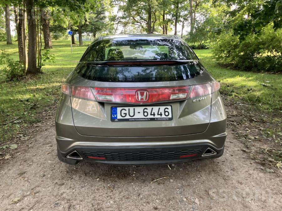 Brūns Honda Civic 2007 Jelgava, ar dzinēja tilpumu 1.80 L un nobraukumu 232 tūkst. km par 1950 €, foto 7 vietnē AUTOMOTO.COM.LV