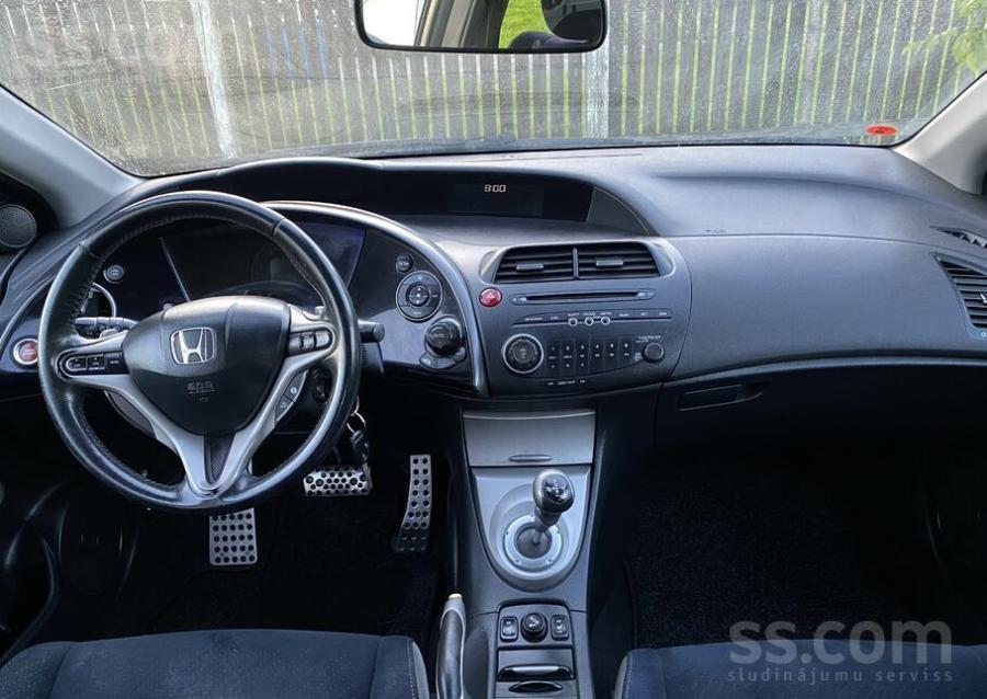 Brūns Honda Civic 2007 Jelgava, ar dzinēja tilpumu 1.80 L un nobraukumu 232 tūkst. km par 1950 €, foto 11 vietnē AUTOMOTO.COM.LV