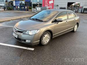 Brown Honda Civic 2008 in Riga, with an engine capacity of 1.40 L and mileage of 371 thousand km for 2300 €, photo  on AUTOMOTO.COM.LV