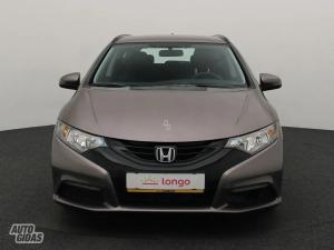 Brown Honda Civic 2014 in Vilnius, with an engine capacity of 1.60 L and mileage of 91 thousand km for 7799 €, photo 4 on AUTOMOTO.COM.LV