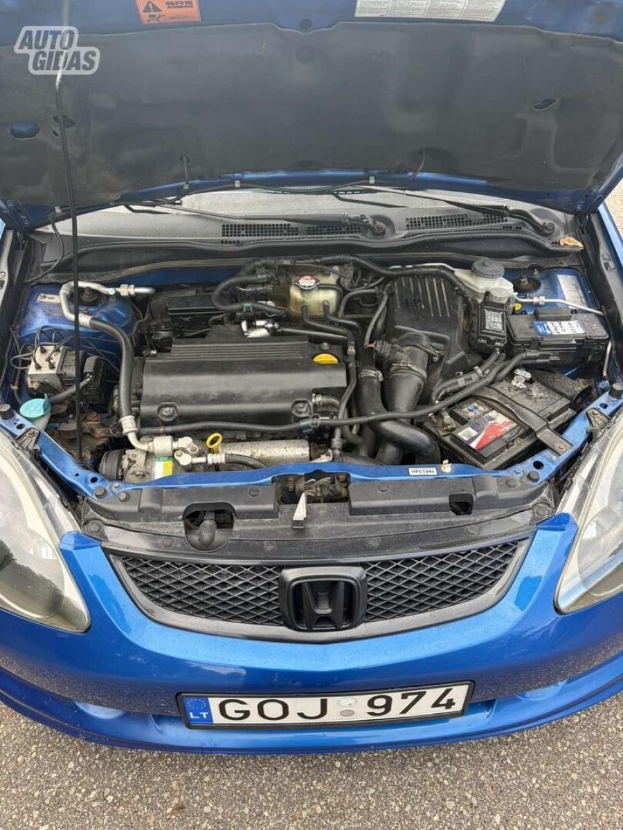 Honda Civic 2004 in Vilnius, with an engine capacity of 1.70 L and mileage of 281 thousand km for 1299 €, photo 18 on AUTOMOTO.COM.LV
